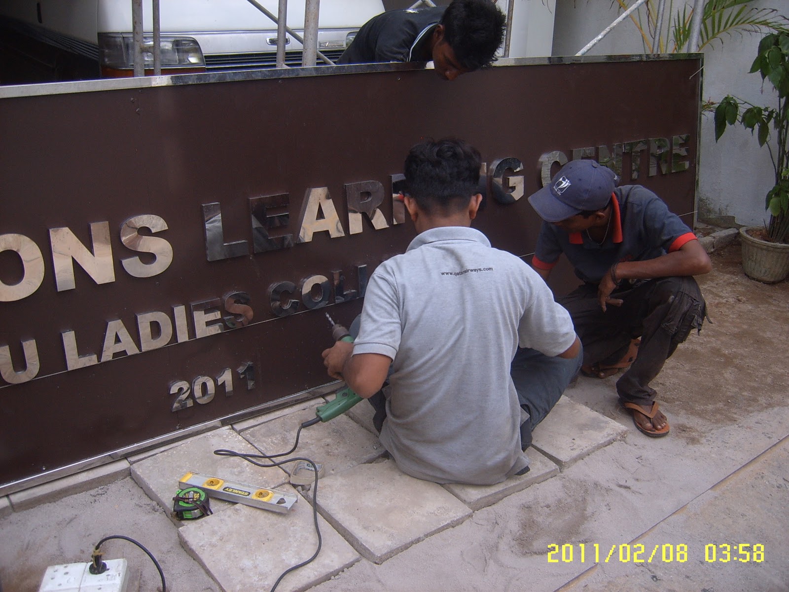 TMR Stainless Steel Fabricators: Stainless steel name boards