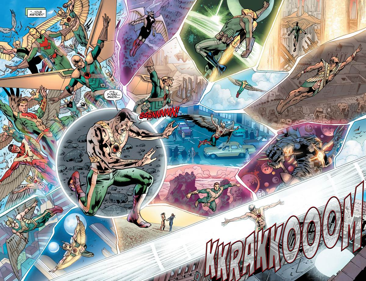 MYSTERY COMICS: HAWKMAN #12, de Robert Vendetti et Bryan Hitch