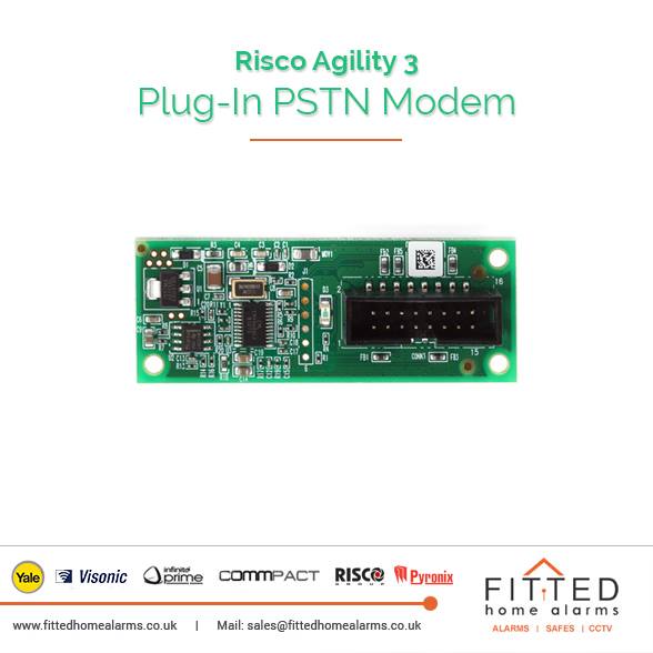 Fitted Home Alarms VisonicPowermaster : Risco Agility 3 Plug-In PSTN Modem