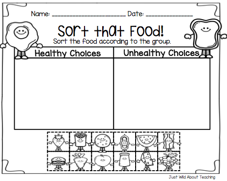 Just Wild About Teaching: Fruits and Veggies Health Pack!