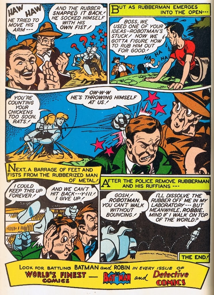 The Great Comic Book Heroes: Robotman, a Golden Age classic by Jimmy ...