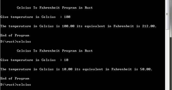 Free Programming Source Codes And Computer Programming Tutorials Celsius To Fahrenheit Program