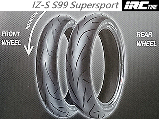 日本 IRC : 運動型摩托車胎 IZ-S S99 Supersport ~ 大六輪胎有限公司