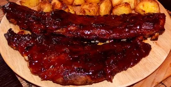 Hot Chilli Smaki: Żeberka BBQ - pieczone