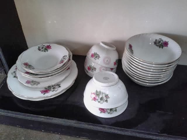 galleria pinggan lama: PINGGAN MANGKUK BUNGA KANGKUNG