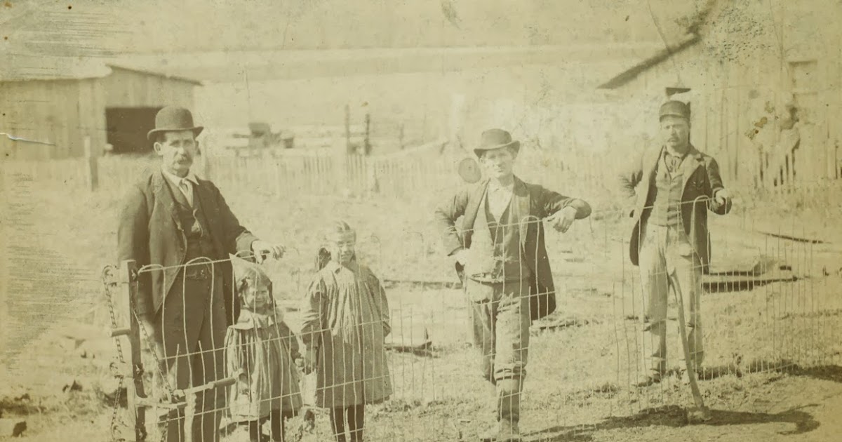 Local History @ CDPL: Wilkinson family ... fascinating fence invention