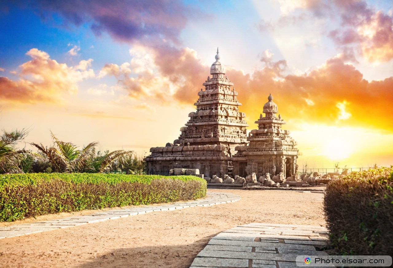 Sun Digital atr: Temple Backgrounds