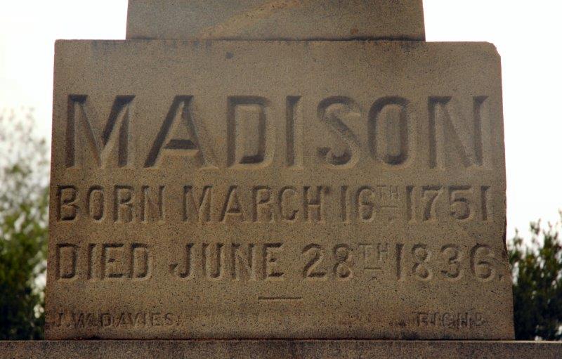 Images and More: Passed Presidents - # 4 – James Madison