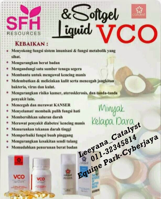 :::leeyanaradhi:::: Virgin Coconut Oil (VCO) Catalyst