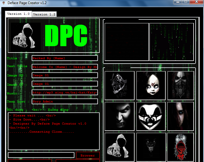 Deface Creator ~ All4rUfrree