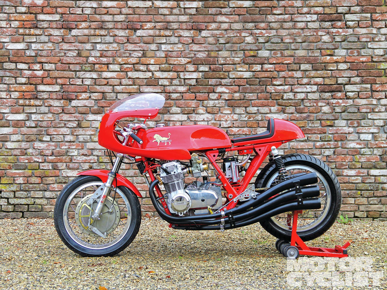 Fast is fast...: Benelli sei race bike.