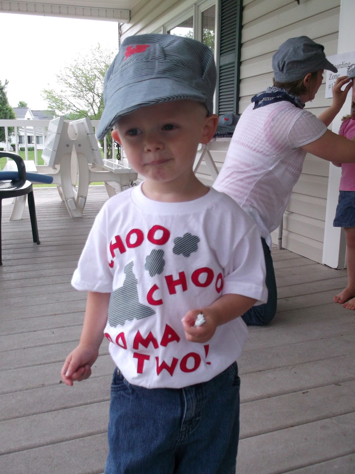 The Amish Eskimo: Choo! Choo! Look Who's Two!