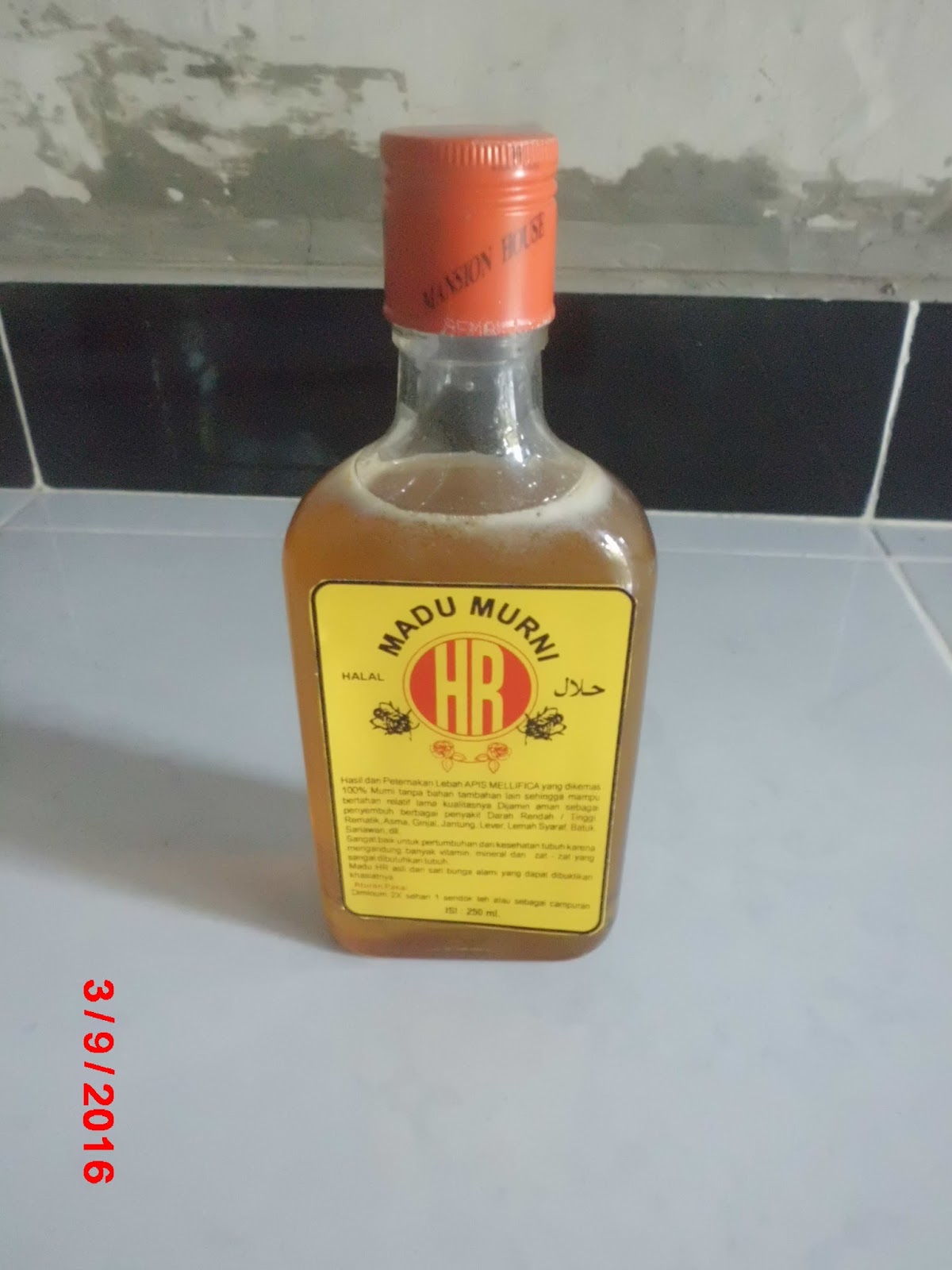 JUAL MADU MURNI MAGELANG: MADU "HR" MAGELANG