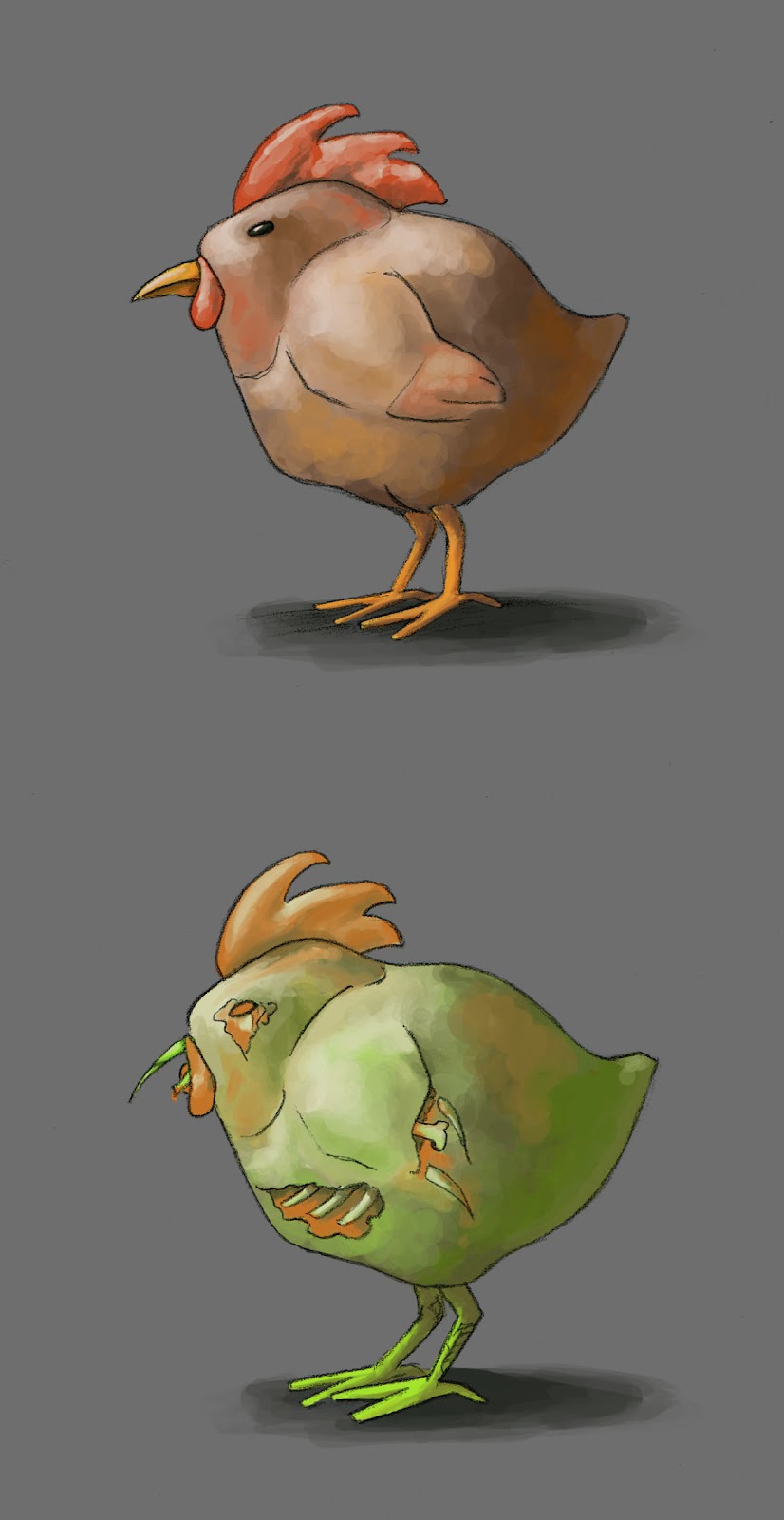 6200 - Game Art: Zombie Chickens