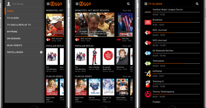App Ziggo GO verbeterd - Hd technieuws: alles over digitale media