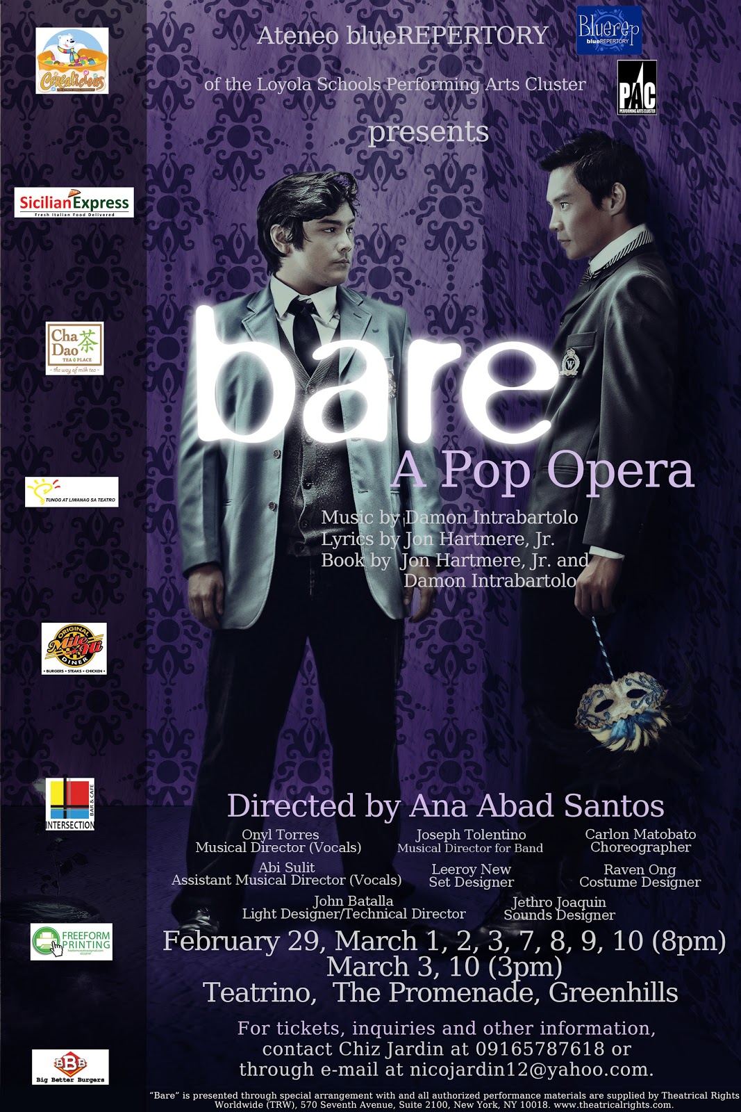 The Geeky Guide to Nearly Everything: [Theater] blueREPERTORYs 2012 ...