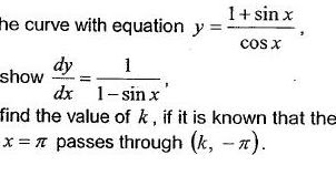 Q8. Challenging O Level Additional Maths (A Maths) Differentiation ...