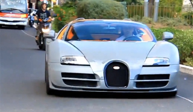 Video: Grey Bugatti Veyron Grand Sport Vitesse spotted in Monaco ...