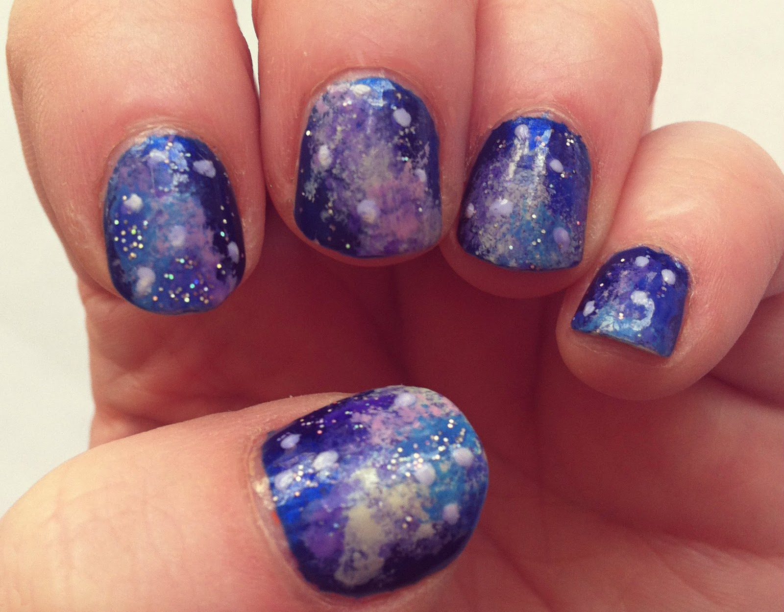 Ever So Juliet | Edinburgh lifestyle blog: Galaxy nail art