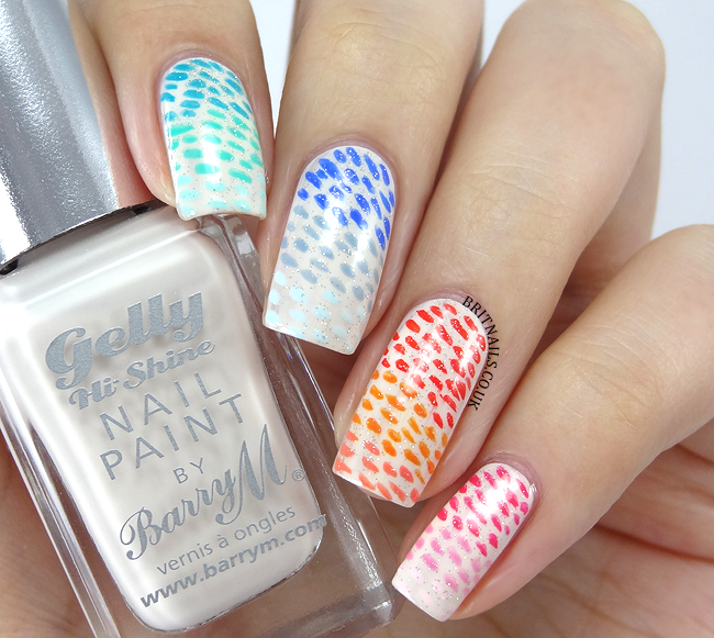 Rainbow Pips | Brit Nails