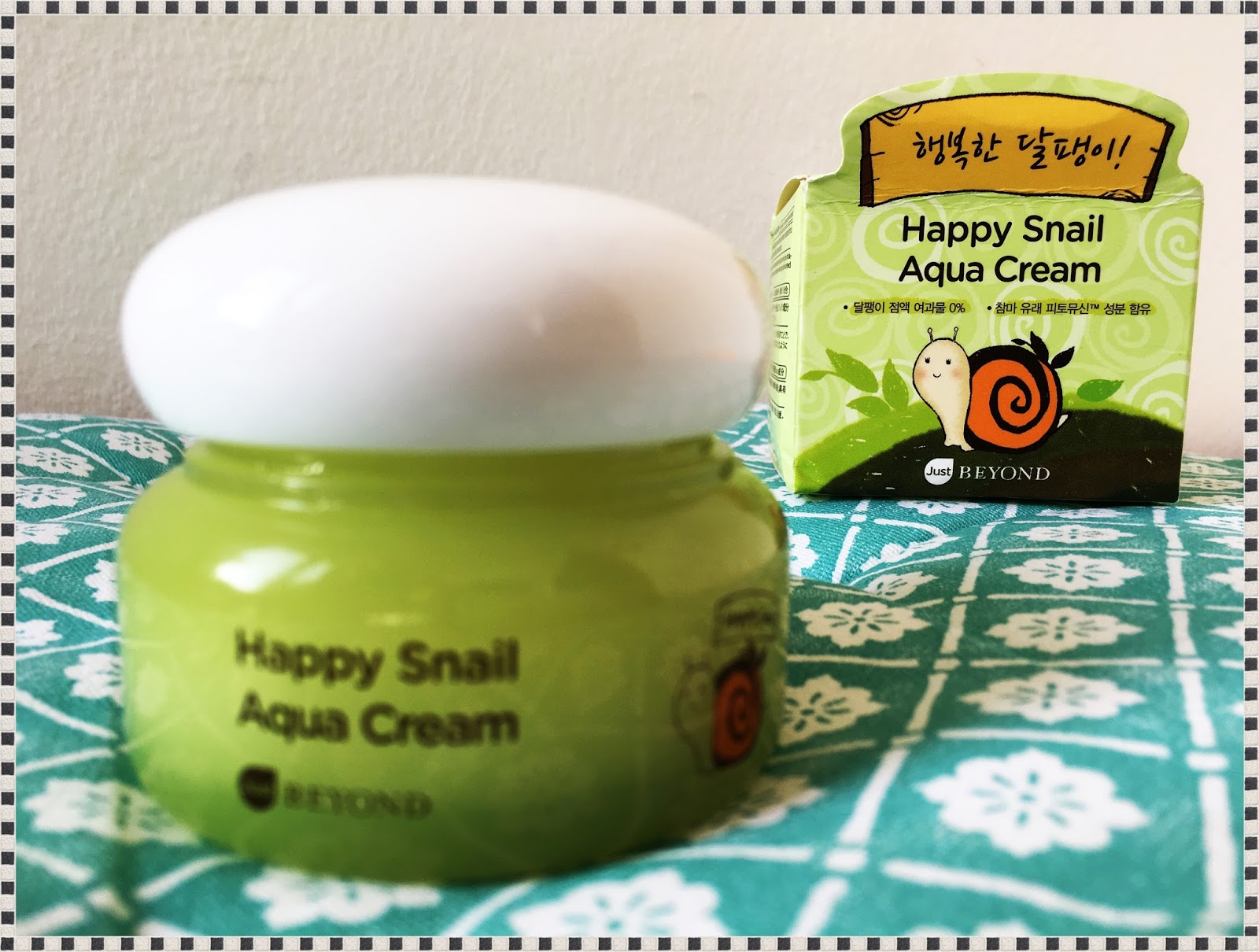Beyond Happy Snail Aqua Cream (Sivilce İzi Tedavisinde)