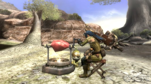 Monster Hunter Tri Ancient Blade, Meat & Felyne Mask Papercraft ...