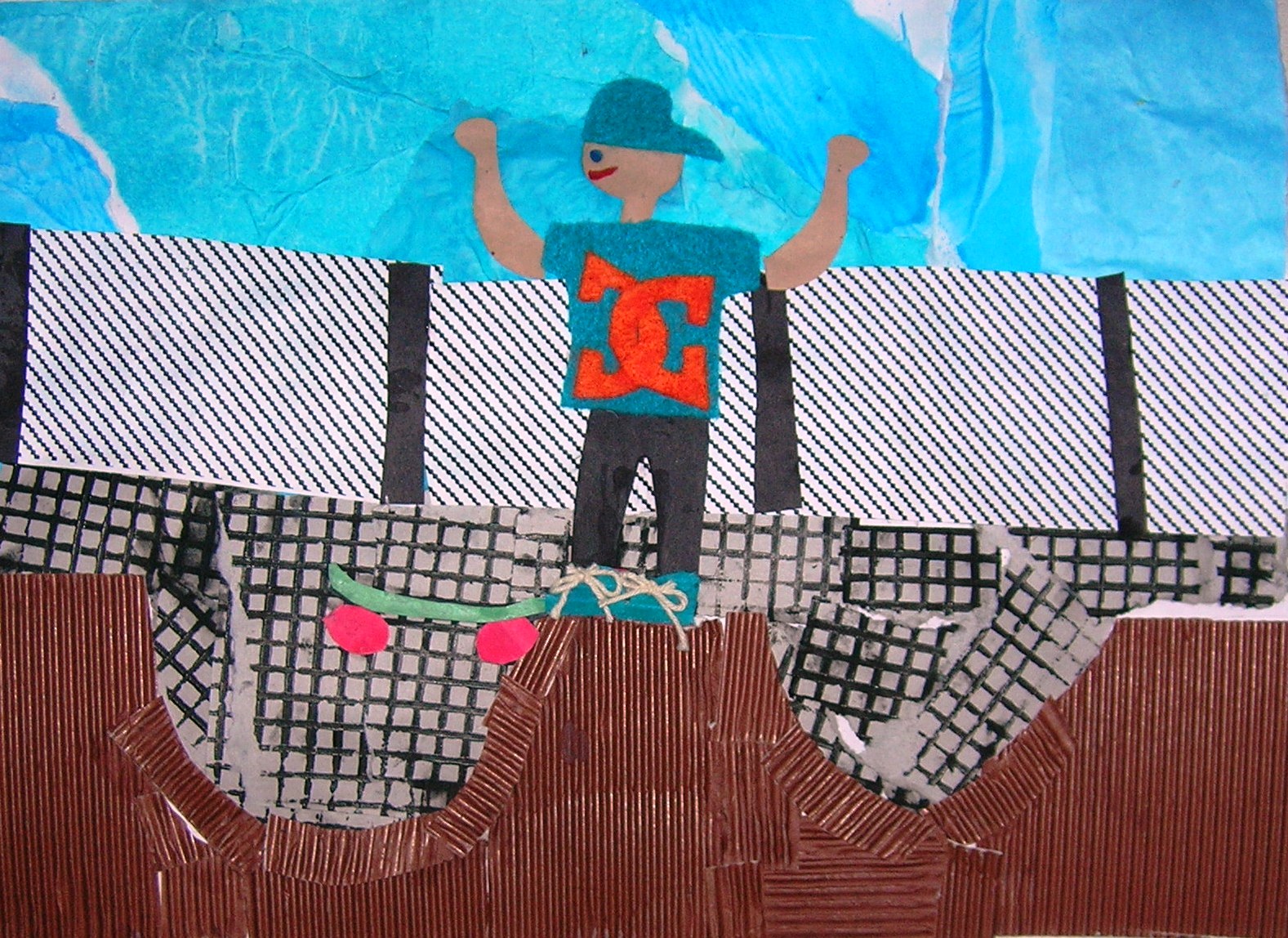 North Art Alert: Fourth Grade Personal Collages