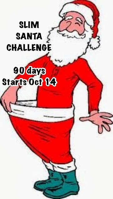 Behind The Refrigerator Door: Slim Santa ~ No weight gain this holiday ...