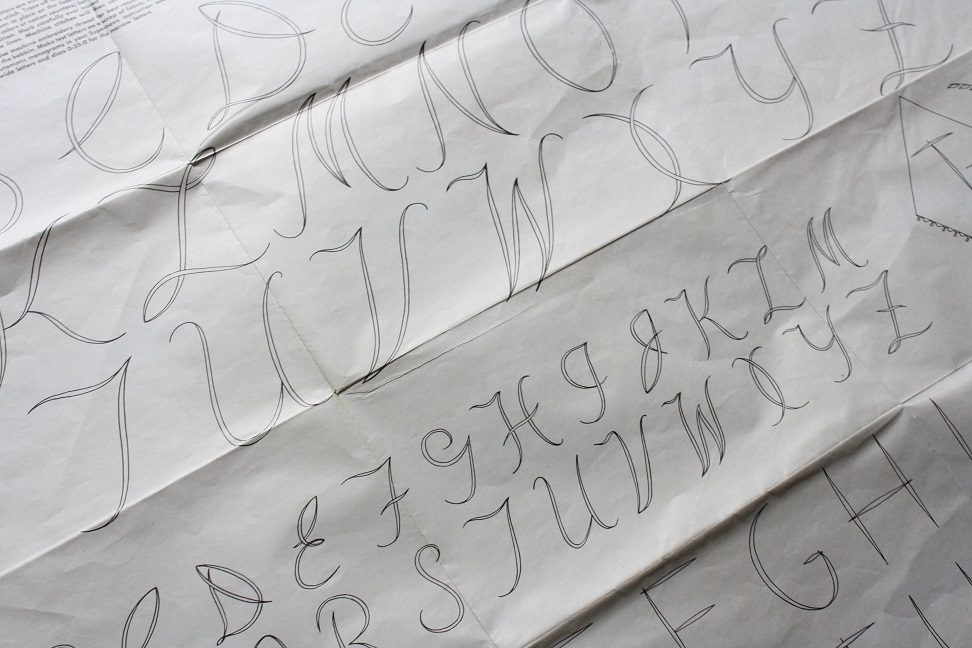 Meet Me in Philadelphia: Embroidered Monogram Artwork