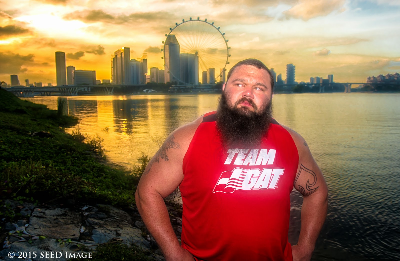 Seed Writes....: World Pro Strongman Robert Oberst was here in ...
