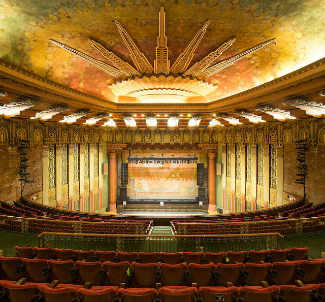 Los Angeles Theatres: Wiltern Theatre: auditorium