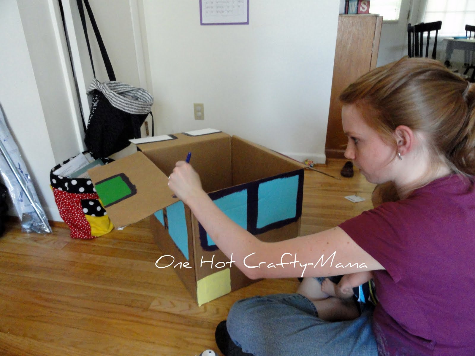 One Hot Crafty-Momma: Airplane Box