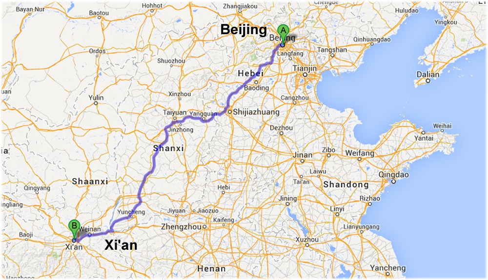 In The Path Of Marco Polo: The Itinerary - Day 6 - Xi'an, Shaanxi ...