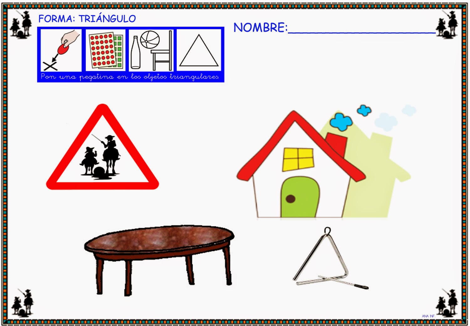 INFANTILES DE ANA V.: EL TRIÁNGULO