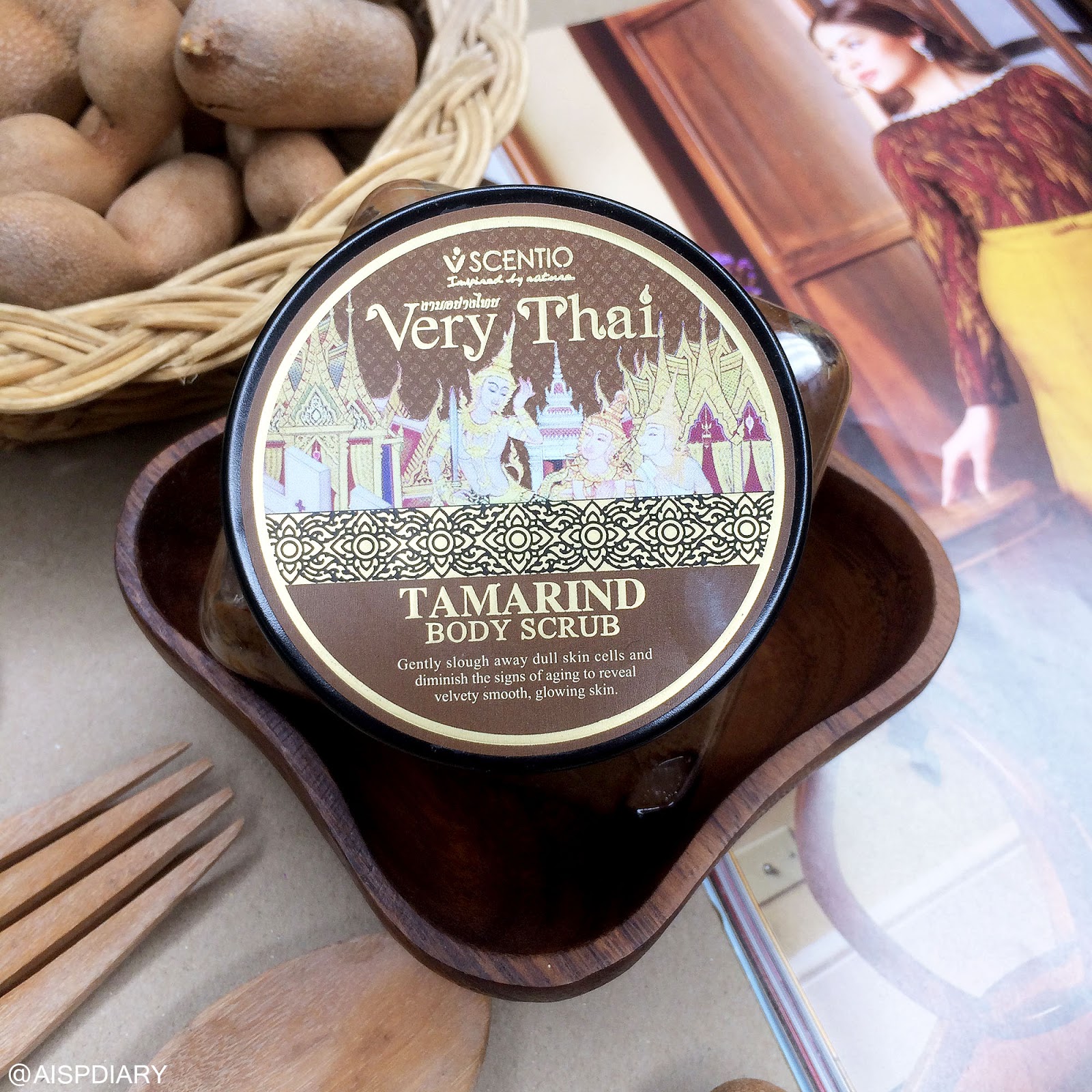[review] Very Thai Tamarind Body Scrub มะขามขัดผิว - aispdiary
