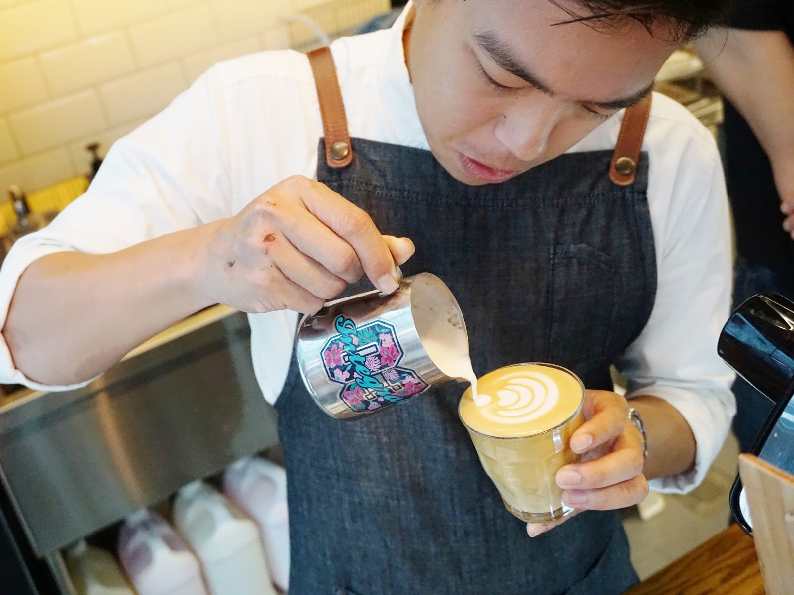 PinkyPiggu: One Man Coffee @ Fusionpolis ~ Serving Aromatic Coffee ...