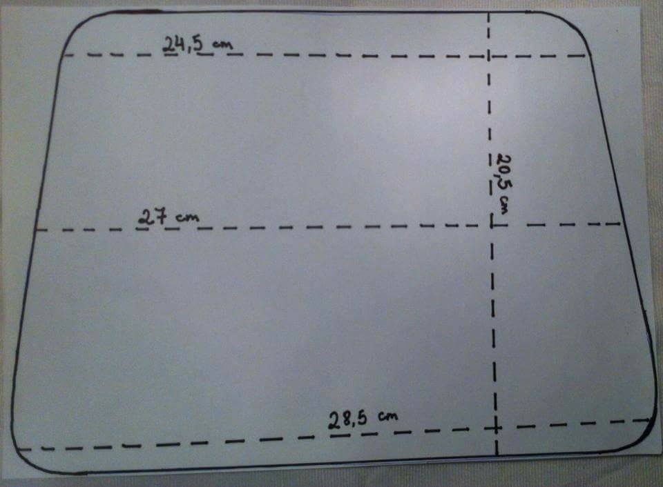 Molde de bolsa para imprimir