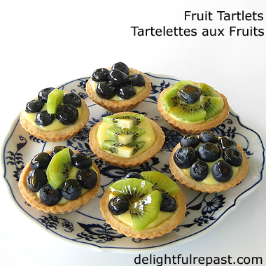 Delightful Repast: Mini Fruit Tartlets - Tartelettes aux Fruits
