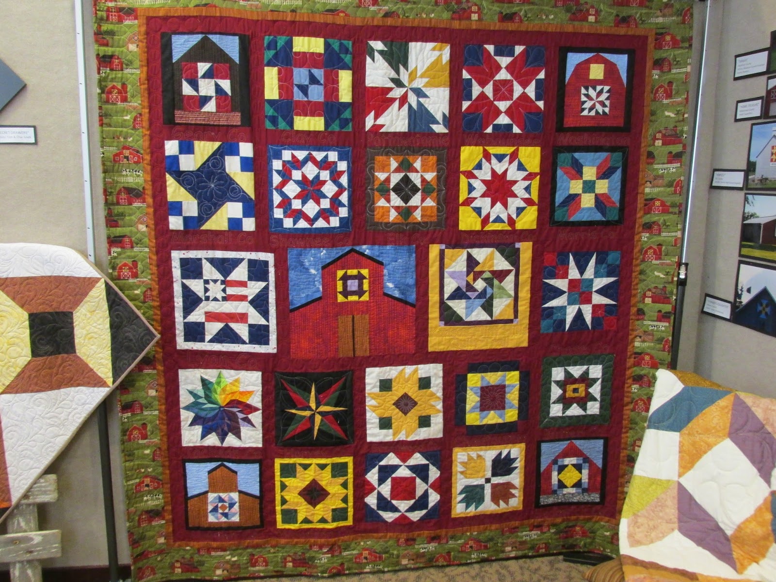 Kansas Flint Hills Quilt Trail: April 2016