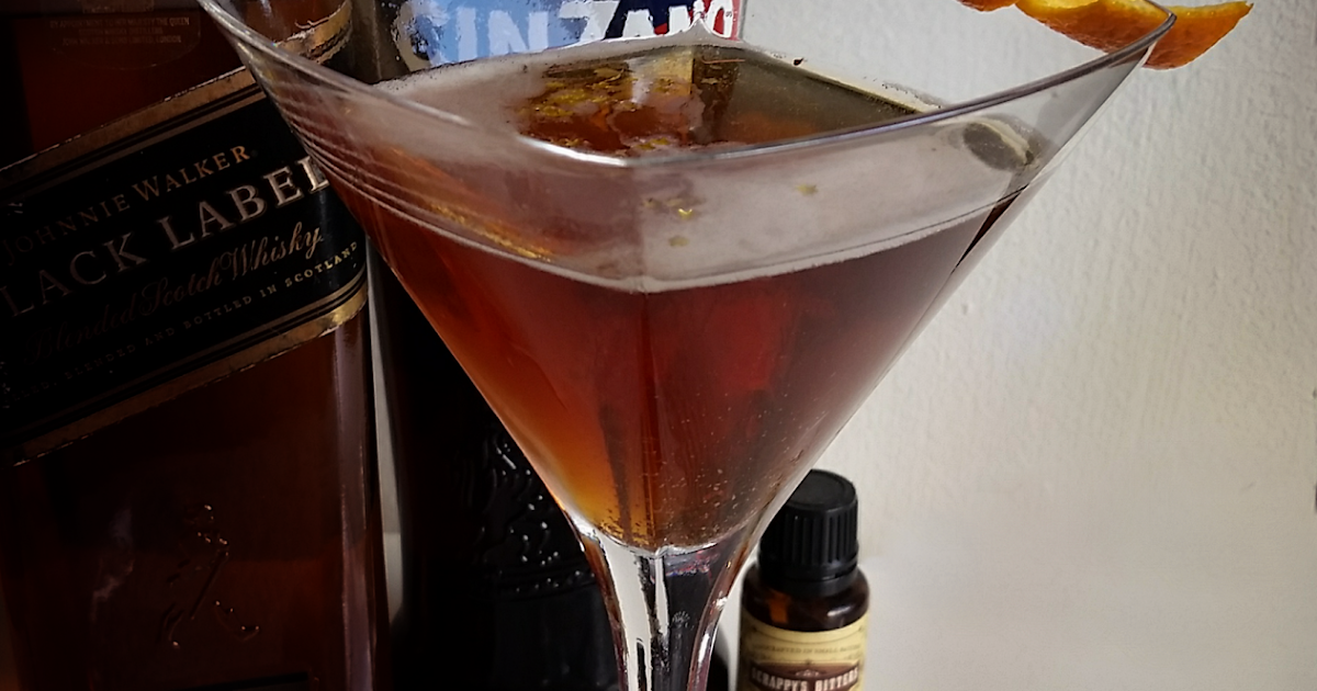 The MARTINI DIVA: CHOCOLATE ROB ROY, A Twist on a Classic Scotch Cocktail
