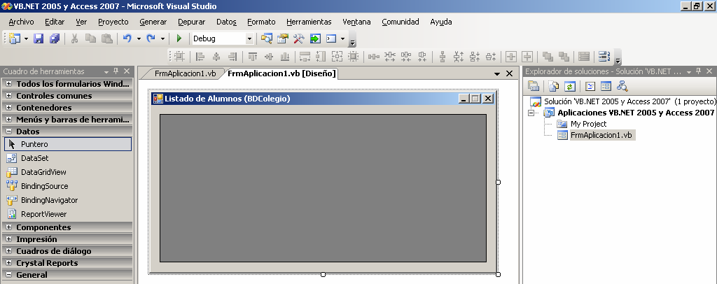 Tips De Programación Vbnet Y Sql Visual Basicnet 2005 Y Microsoft Access 2007