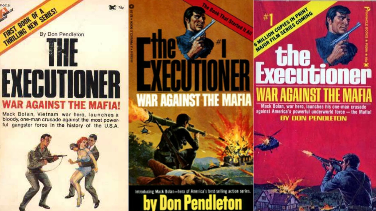 Paperback Warrior: The Executioner #01 - War Against the Mafia