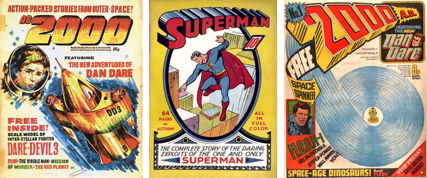 Marvel in the Silver Age: Messing with the Logo - A 2000AD Interlude