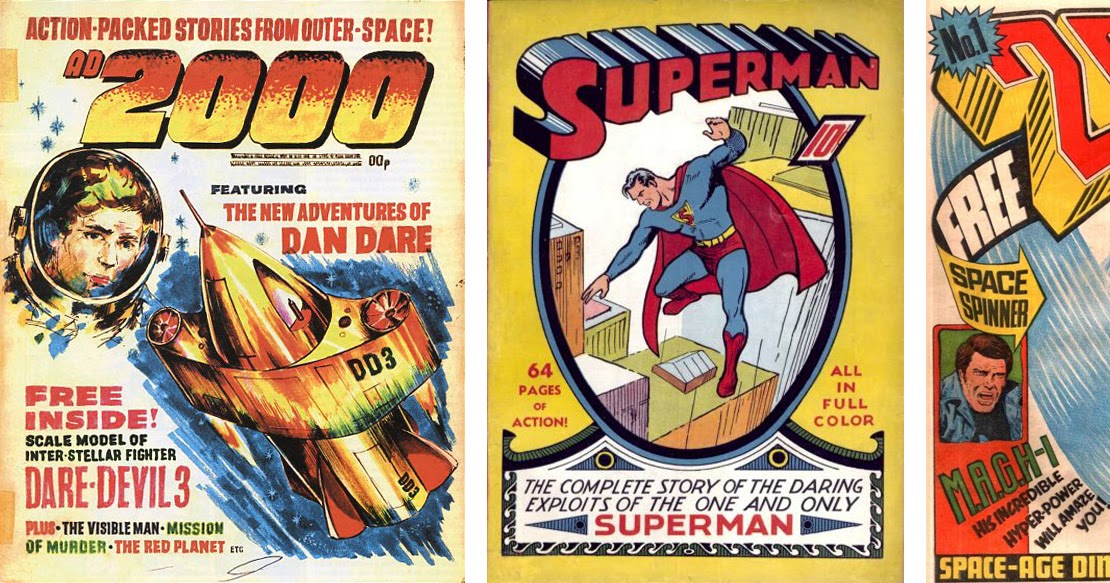 Marvel in the Silver Age: Messing with the Logo - A 2000AD Interlude