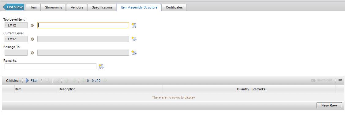 IBM Maximo Tips: Importing Item Assembly Structure through Application ...