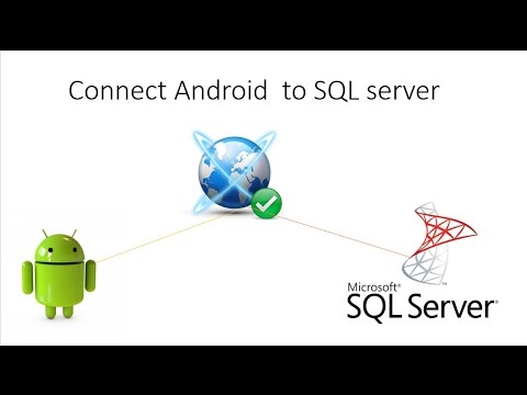 Connect Android to SQL server الأتصال بقواعد البيانات على خادم ...