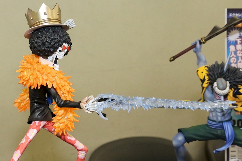 Arlong and Brook in the Miyazawa Exhibition 2012