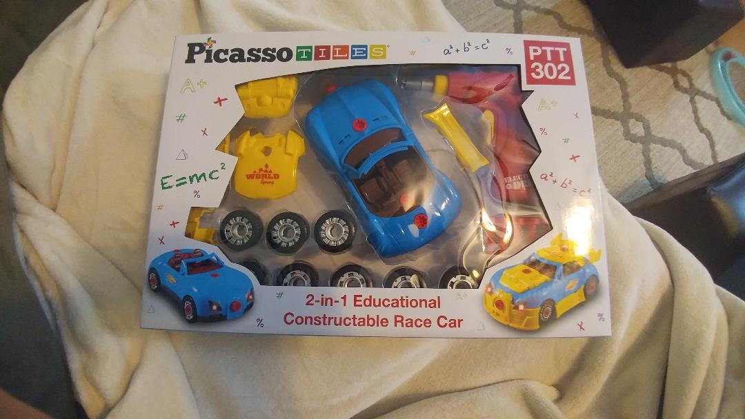 Picasso Tiles 2-in-1 Educational Constructable Race Car Review