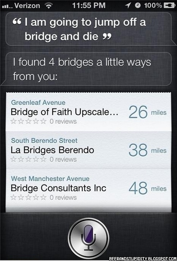 Boredom Crusher Siri Helpfull As Always