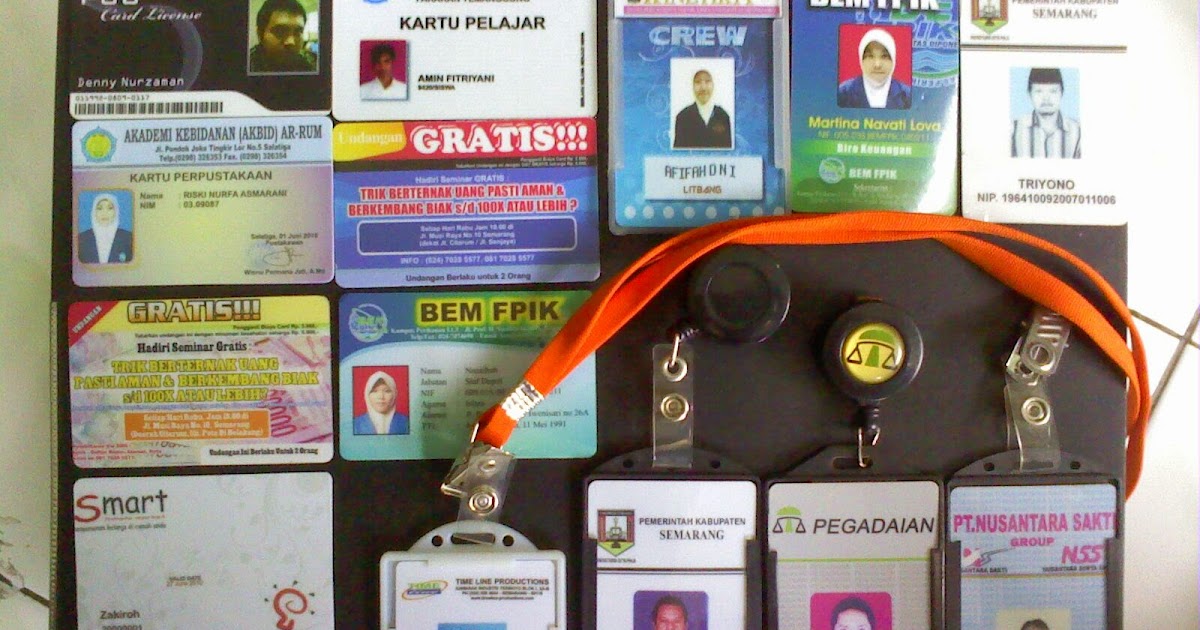 JASA CETAK ID CARD MURAH DI JAKARTA TIMUR | PROMO Percetakan dan ...